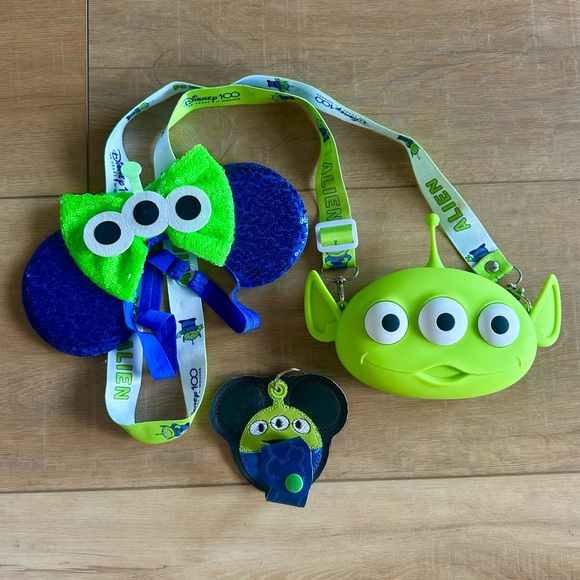 Bags | Toy Story Alien Crossbody And Ear Holder | Poshmark